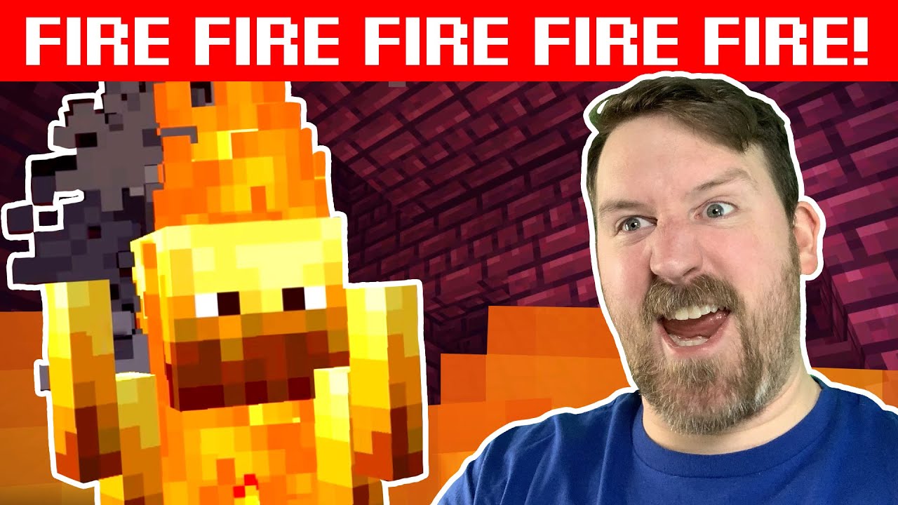 SETTING A NETHER FORTRESS ON FIRE!!! Minecraft Ep.6 - YouTube