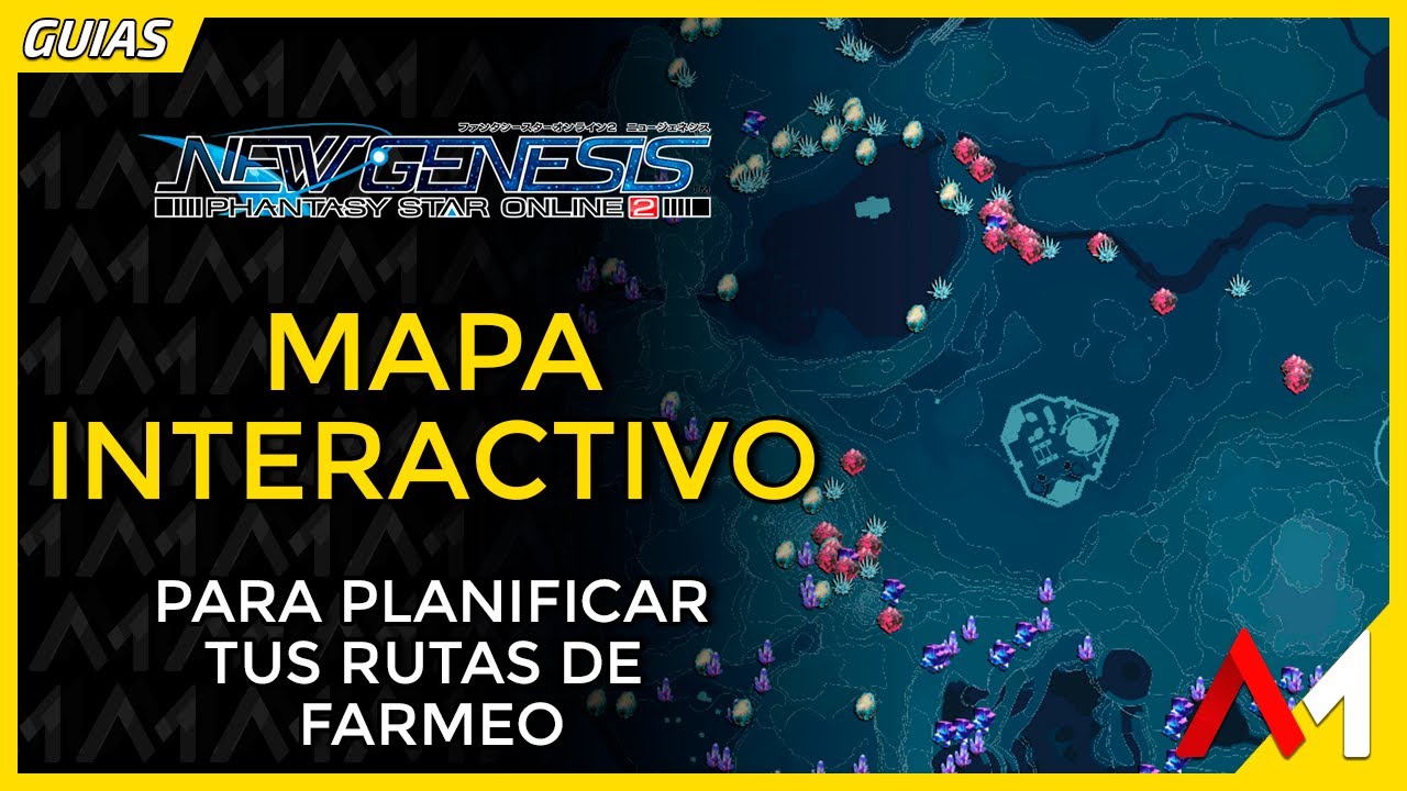 Phantasy Star Online 2 New Genesis - Mapa Interactivo para planificar ...