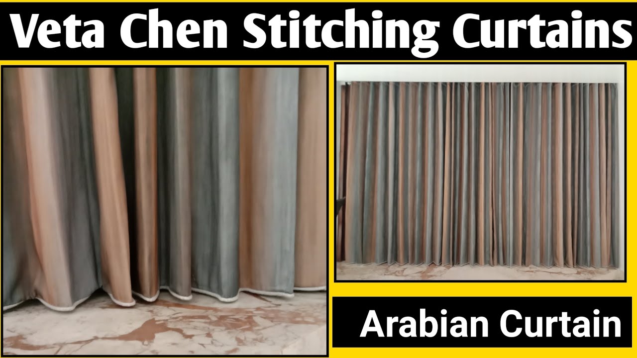 Arabian curtain vait Chen Stitching / curtain Stitching / curtain ...