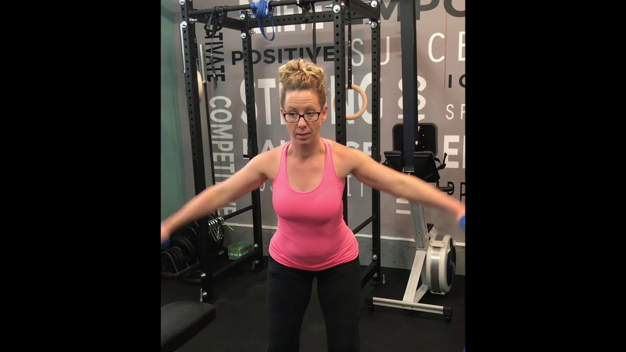 Rhomboid mid trap exercises - YouTube