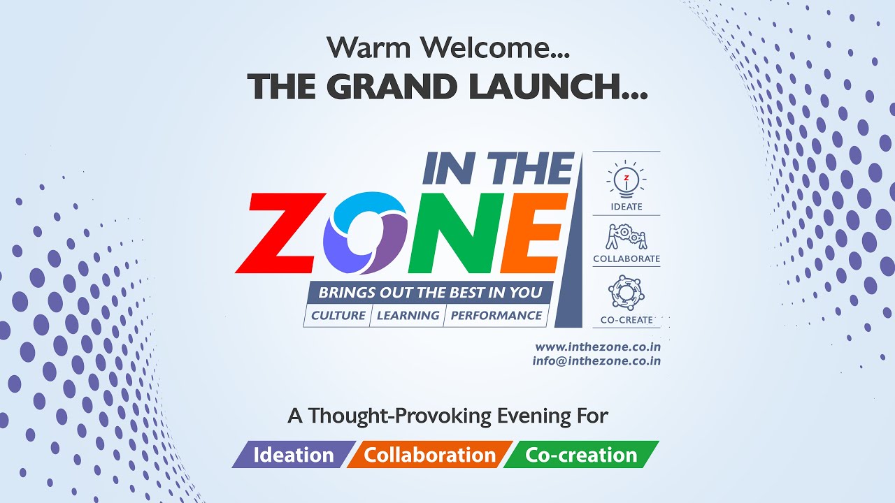 IN THE ZONE - Online Launch - YouTube