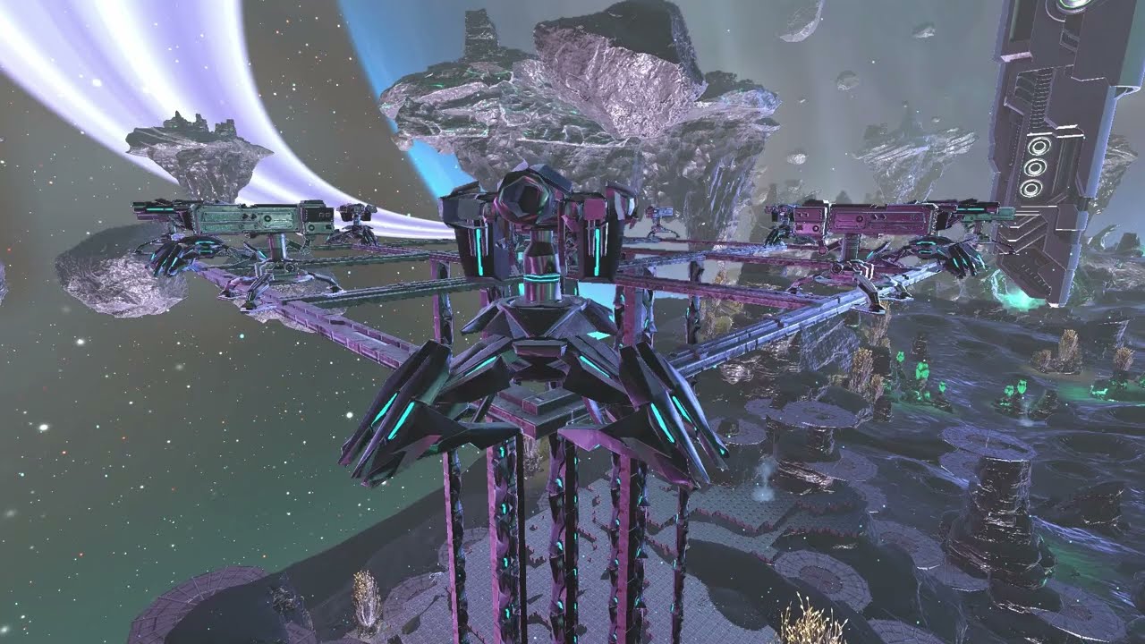 Oblivion Ark - Dead Game's Big Lunar Base Tour - Unofficial PVP - YouTube