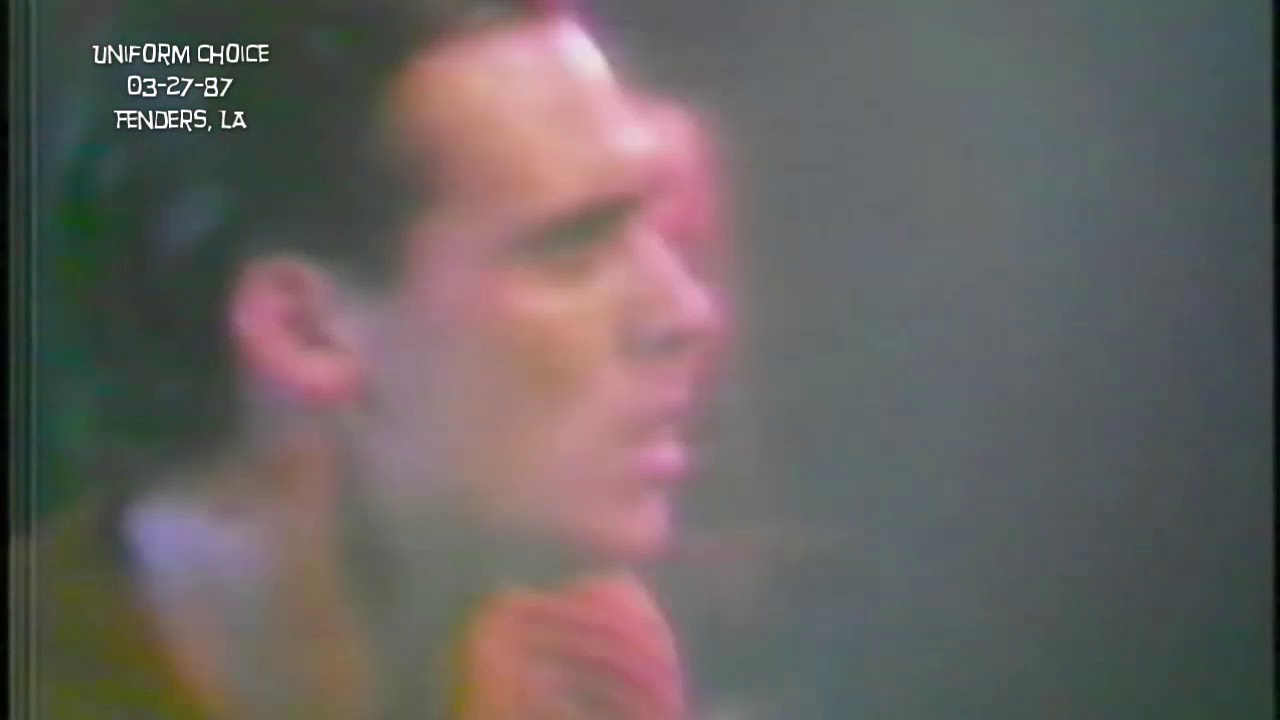 Uniform Choice ~ Live ~ 03-27-87 @ Fenders, Los Angeles, CA - YouTube