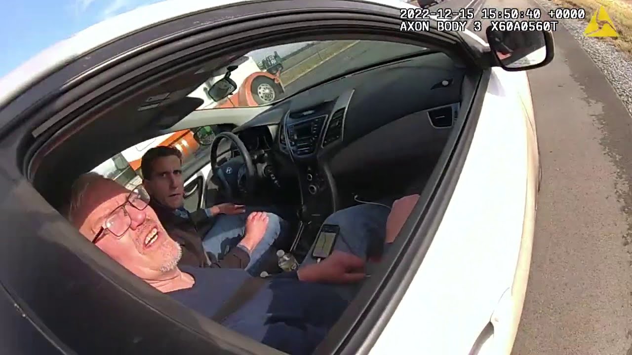 Indiana State Police release video of traffic stop involving Bryan Kohberger - YouTube