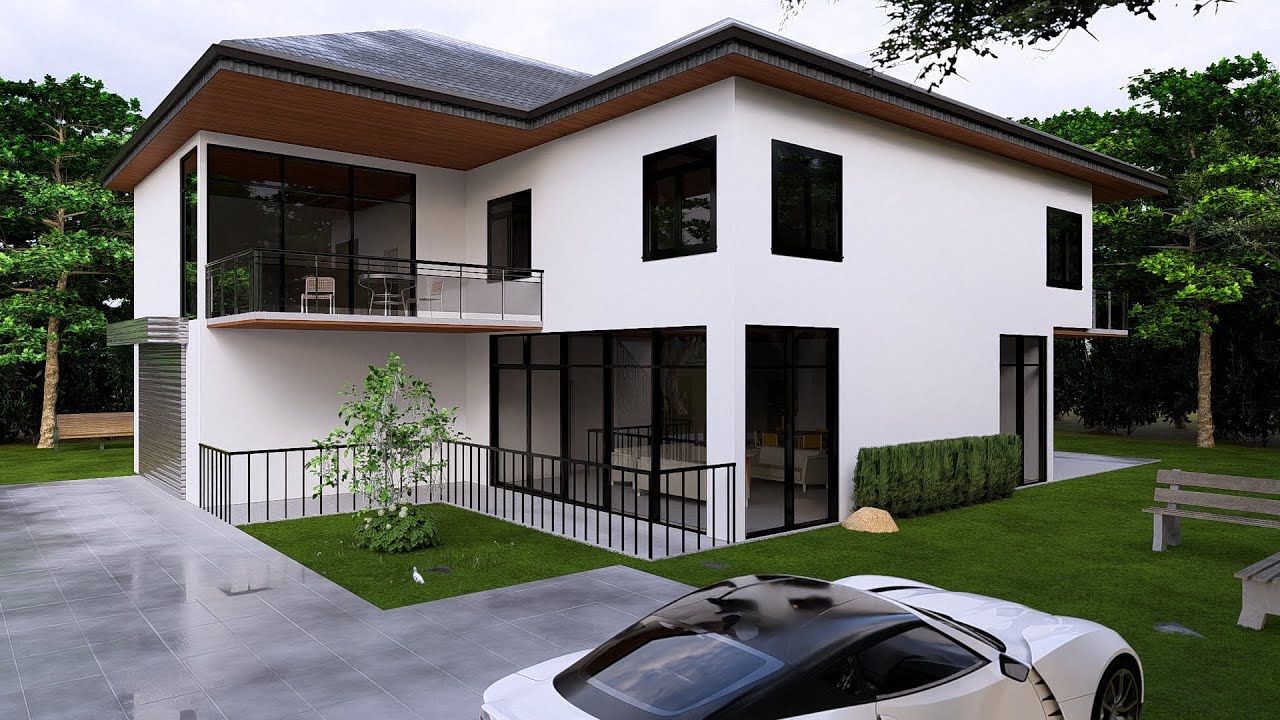 Create Stunning Duplex Exterior Visuals: Revit to Lumion Workflow - YouTube