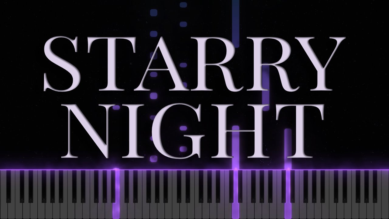 Starry Night - Jordan Critz (Piano Tutorial) - YouTube