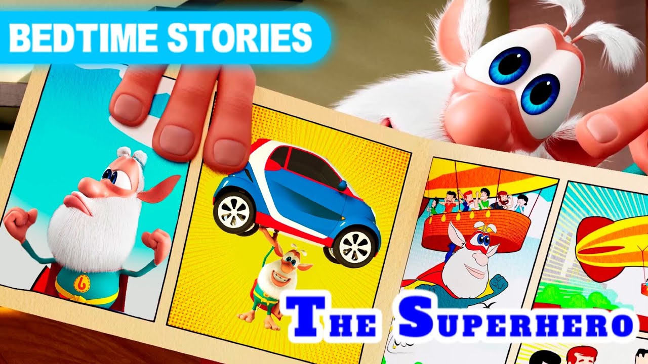 Booba Bedtime Stories 🌟 The Superhero 👊🏼 Cartoon for kids Kedoo Toons TV - YouTube