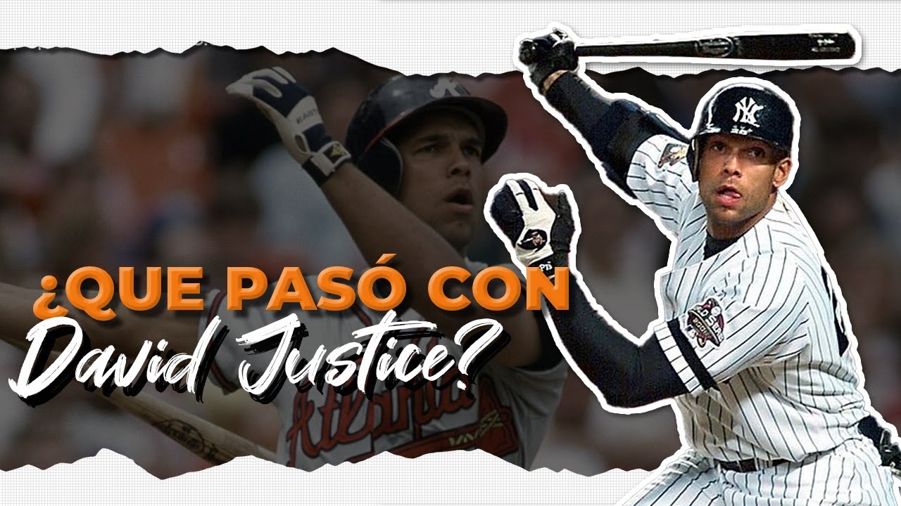 LA HISTORIA DE DAVID JUSTICE 🔥 11 CAMPAÑAS LLEGANDO A LA POSTEMPORADA ...