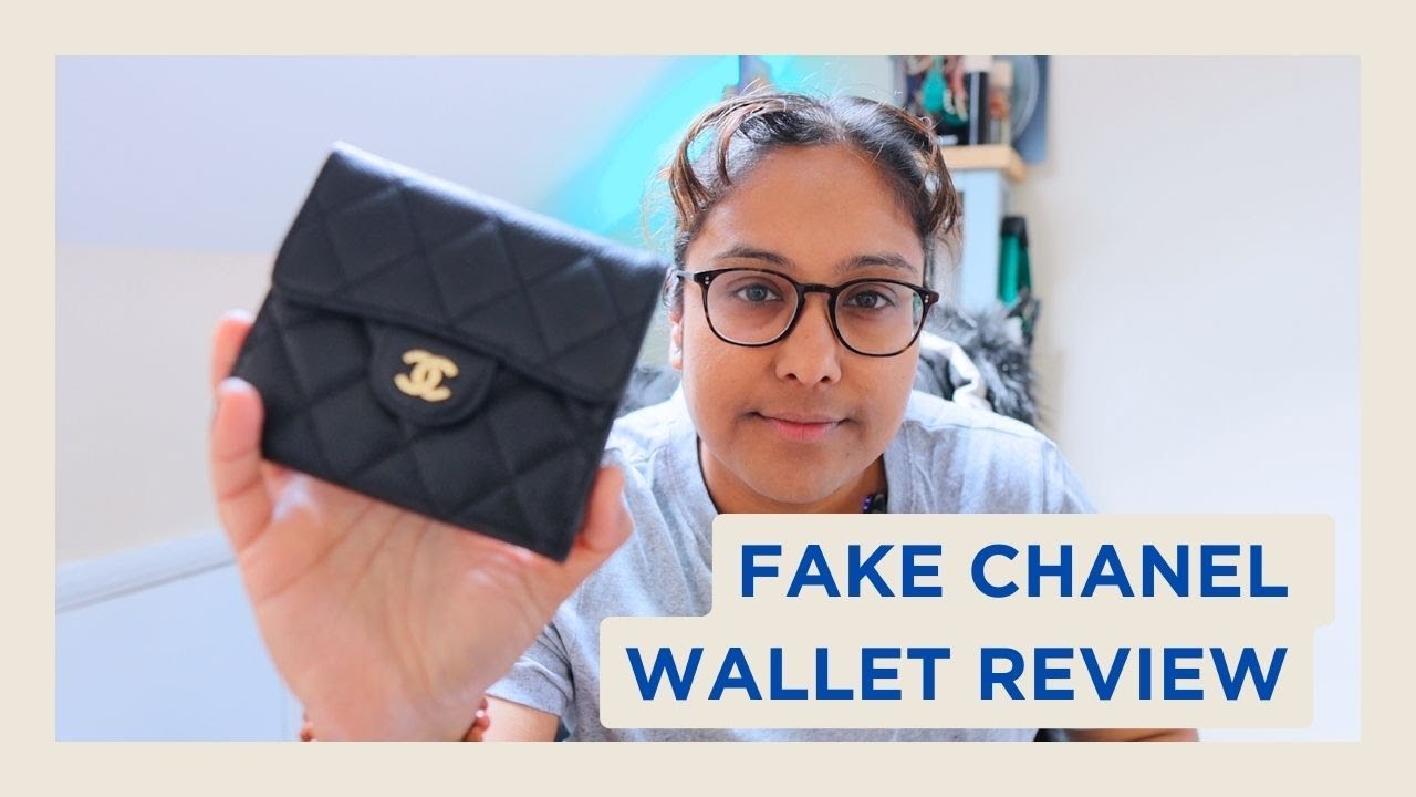 FAKE CHANEL WALLET REVIEW - YouTube