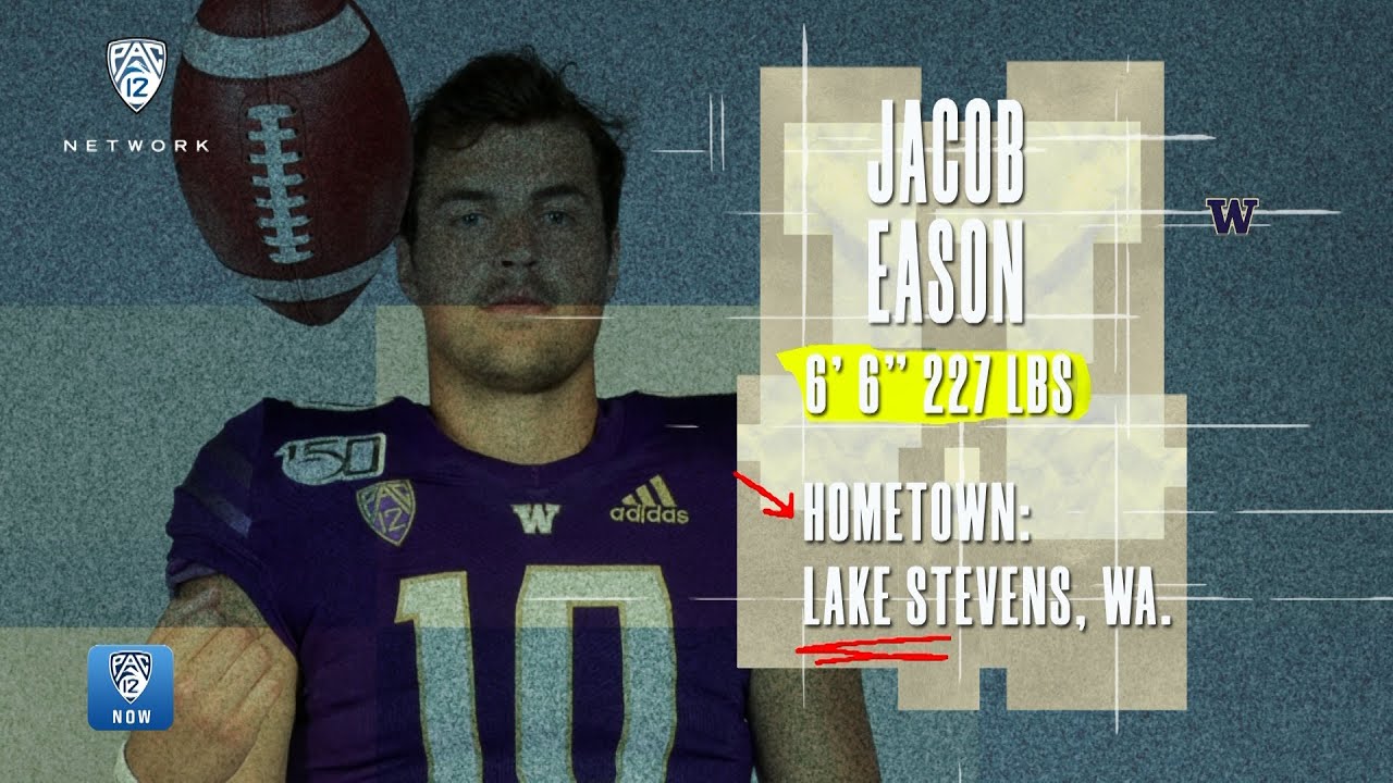 NFL Draft Highlights: Washington QB Jacob Eason - YouTube