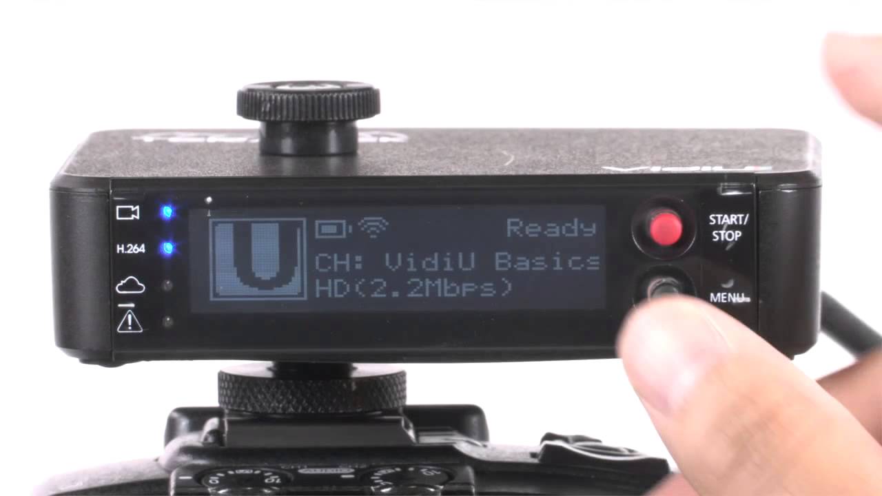 VidiU Basic Navigation Teradek Tutorial HD - YouTube