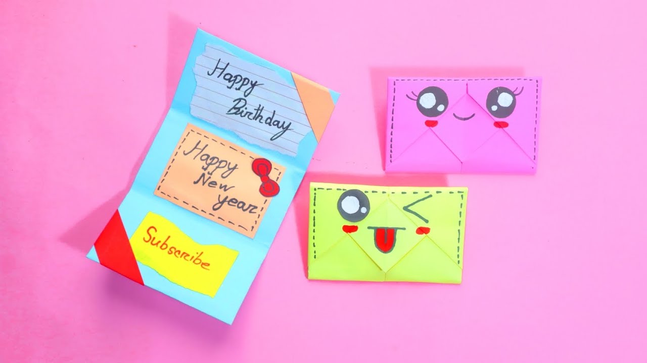 Cute & Easy Greeting Cards | How to make Valentine's Day card | How to ...