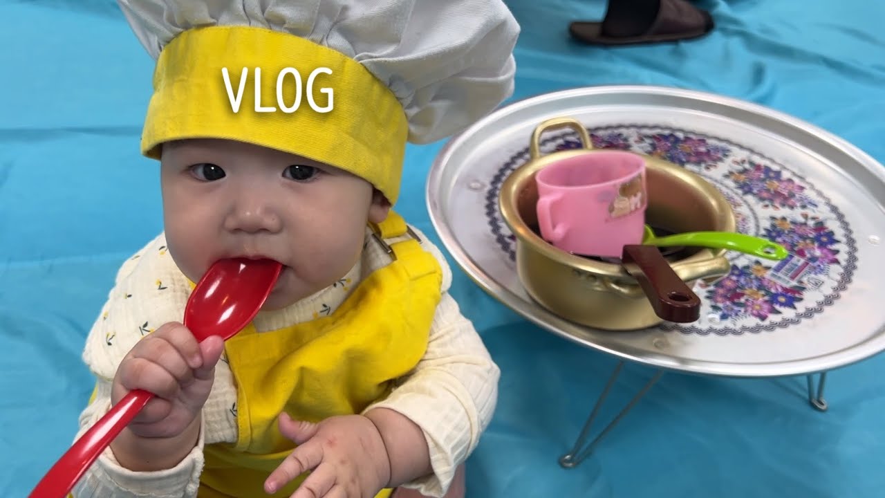 Vlog 하루하루 소중한 날들 6개월 아기 육아일상 육아브이로그 초기 이유식 Youtube