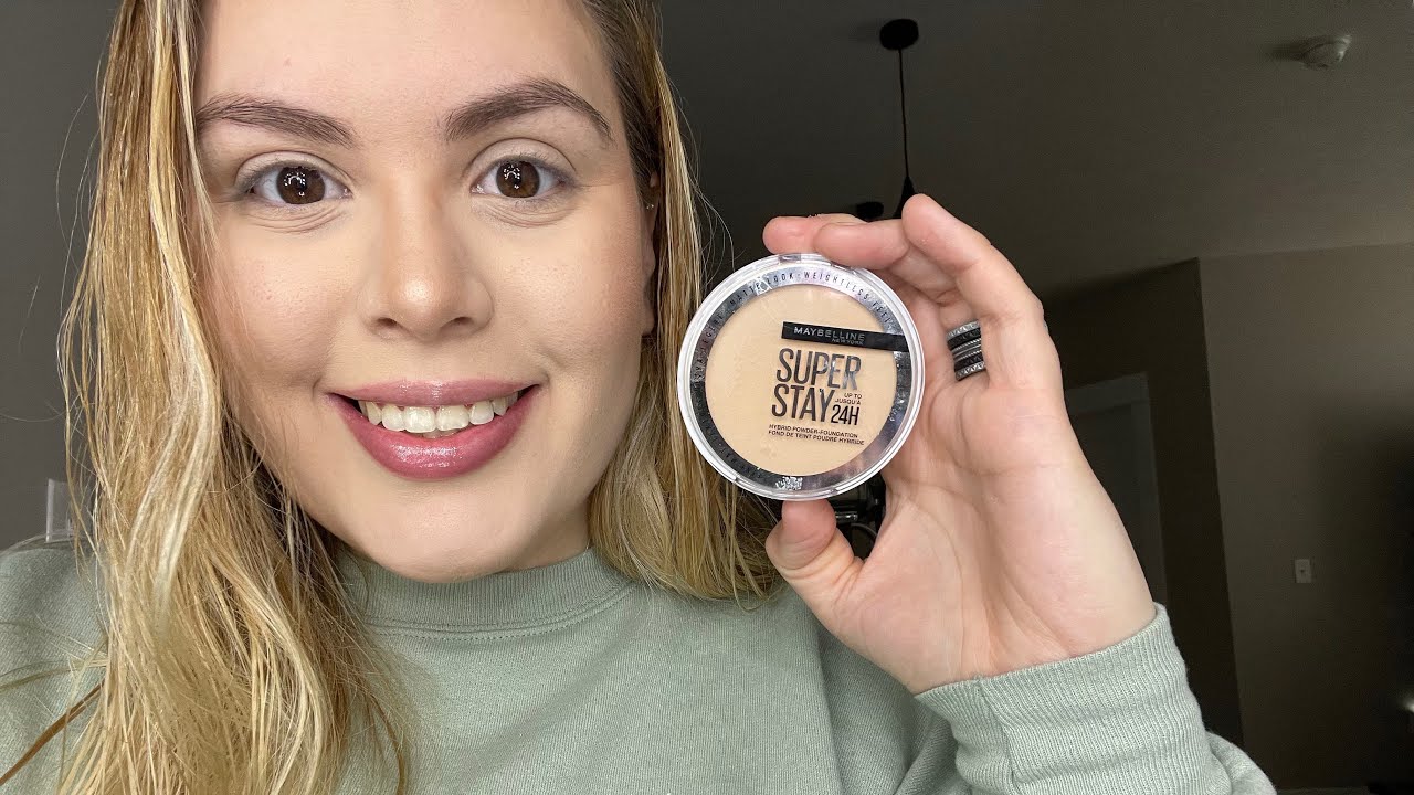 Maybelline Super Stay Powder Foundation Review! - YouTube