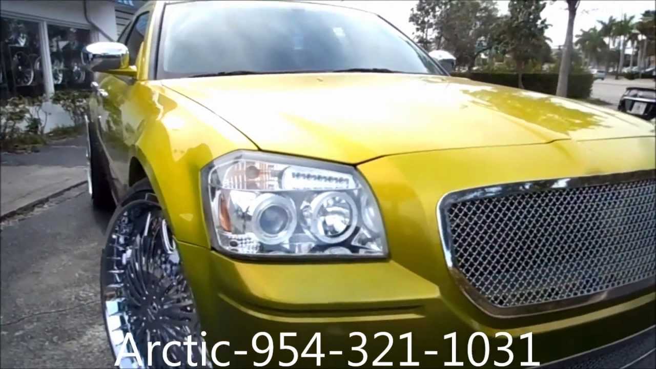 AceWhips.NET- Arctic Customs- Dodge Magnum on 26" DUB Super-Nova ...