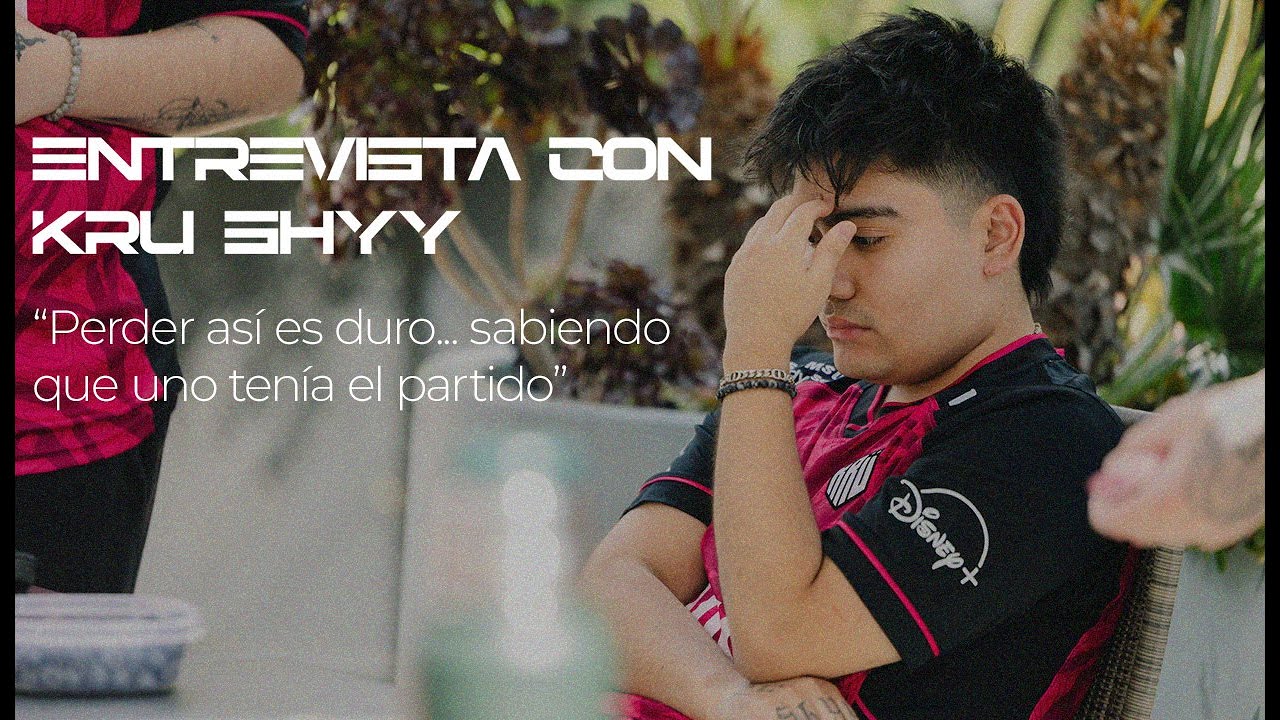 kru shyy: "Perder sabiendo que uno tenía el partido... arrancamos 4-0 y ...