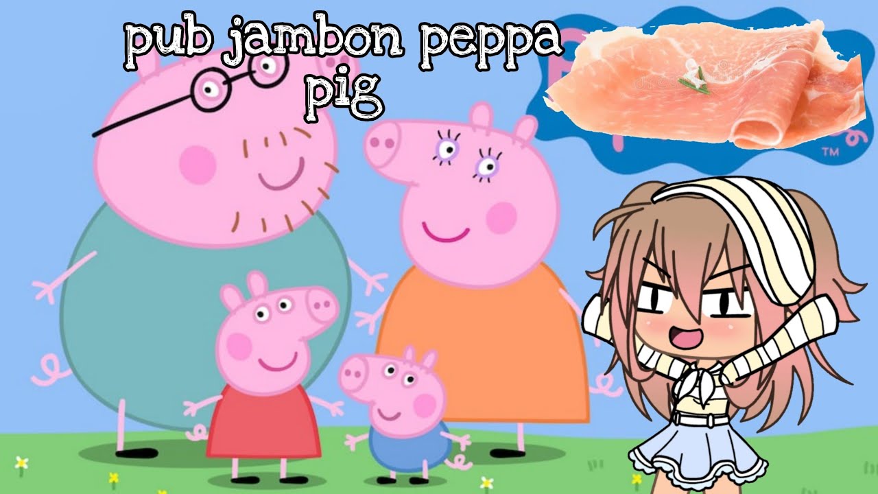 Jambon peppa pig pub //gacha life 😂😂 - YouTube