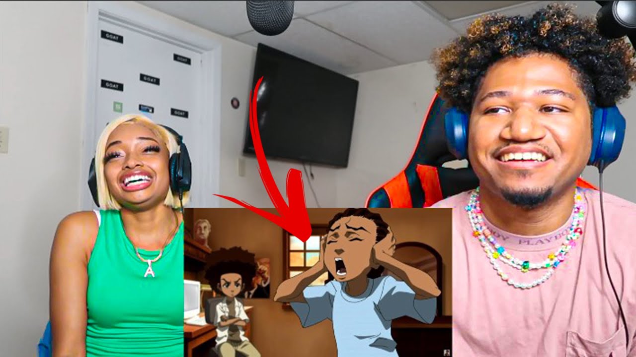 The Boondocks Funniest Moments Compilation Pt. 1 | FIRST TIME REACTION ...