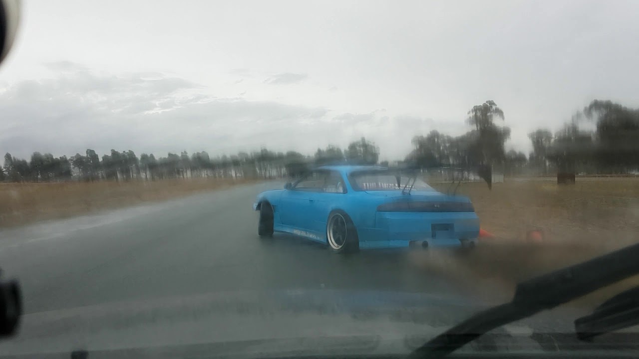 1jz Soarer chasing LS1 s14 at wilby raceway - YouTube