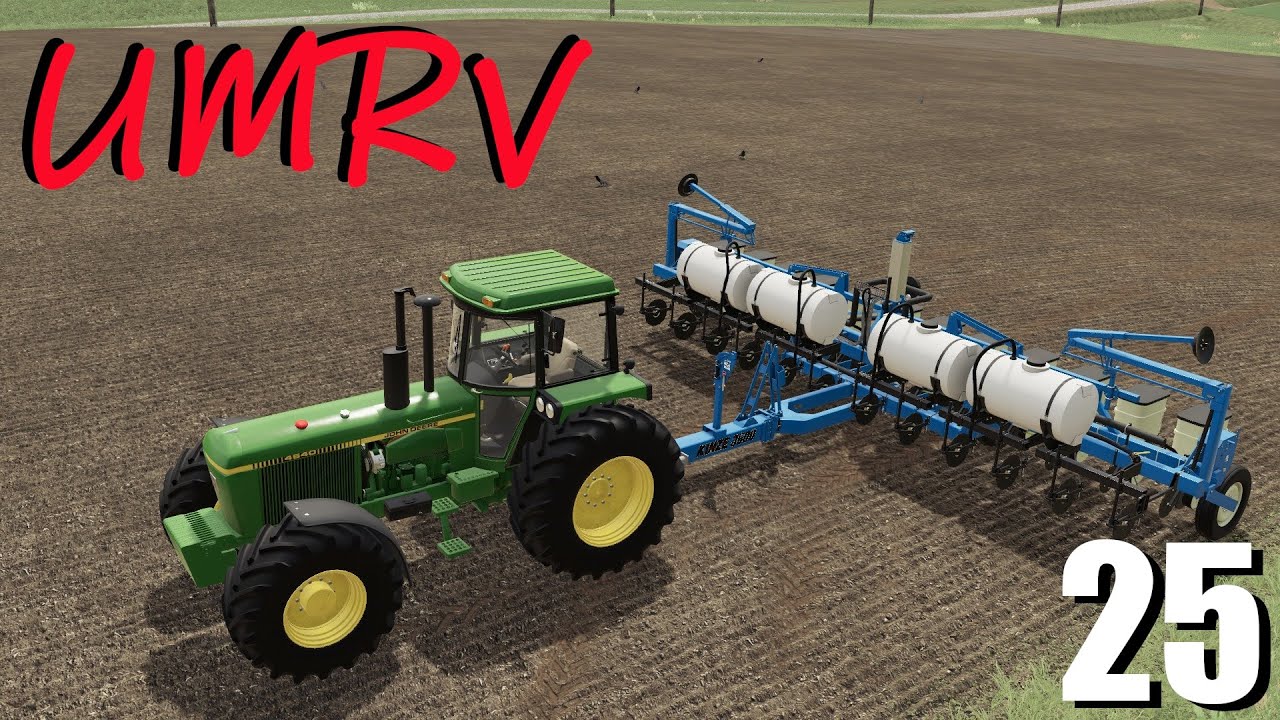 TRYING OUT THE KINZE PLANTER Upper Mississippi River Valley EP25 UMRV ...
