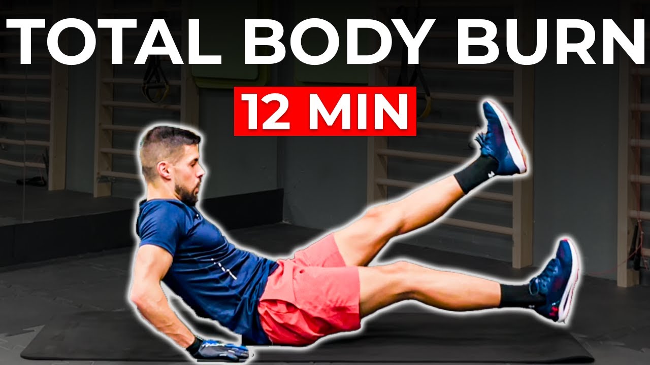 Total Burn: 12-Min Full Body HIIT Workout at Home - YouTube