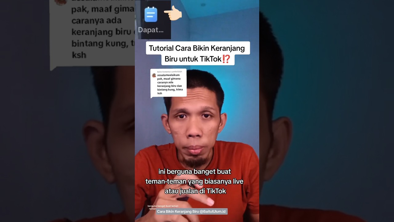 Tutorial Cara Membuat Keranjang Biru untuk TikTok Shop⁉️ Form Biru - YouTube