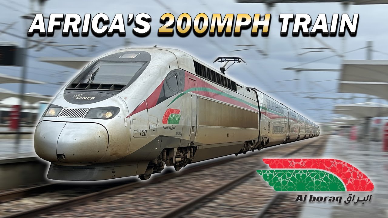 The ONLY Bullet Train in Africa - 320km/h Across Morocco - YouTube