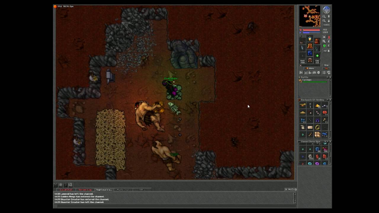 Tibia 10.9 = Geomancer Quest - YouTube