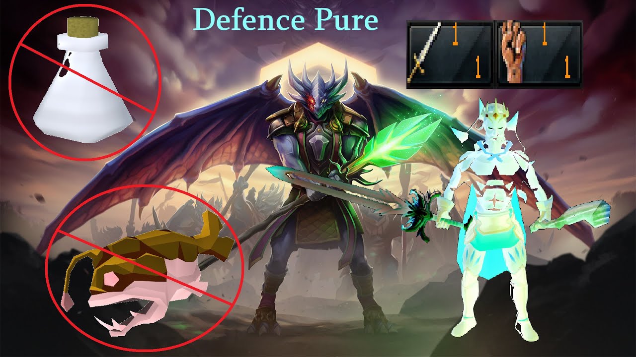 Defence Pure solos Kerapac without food or potions! (level 1 melee ...