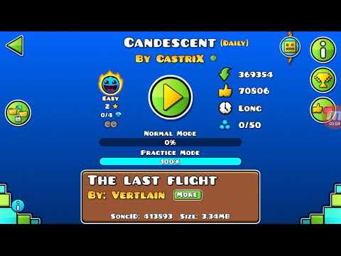 Candescent by CastriX (Daily All 3 Coins)[Geometry Dash 2.1] - YouTube