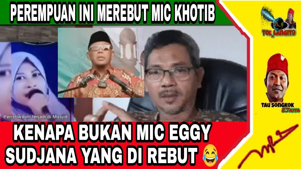 🇮🇩 INI IBU ..... KENAPA BUKAN MIC EGY SUDJANA YG DIR€BUT SAAT KHOTIB 😂😂 ...