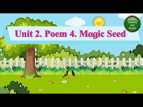 Magic Seed, Unit 2. Poem 4, English Balbharati, Std. 1, Maharashtra ...