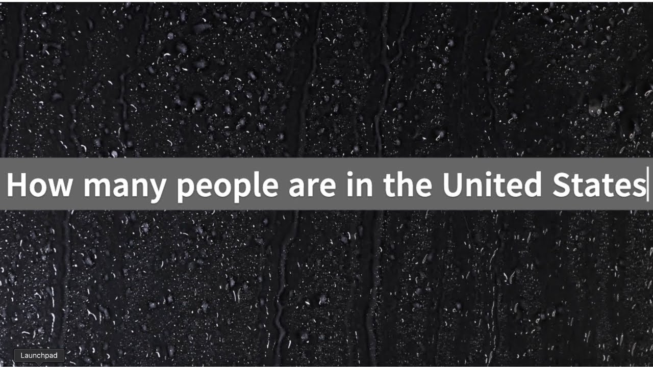 How Many People Are In The United States? - YouTube