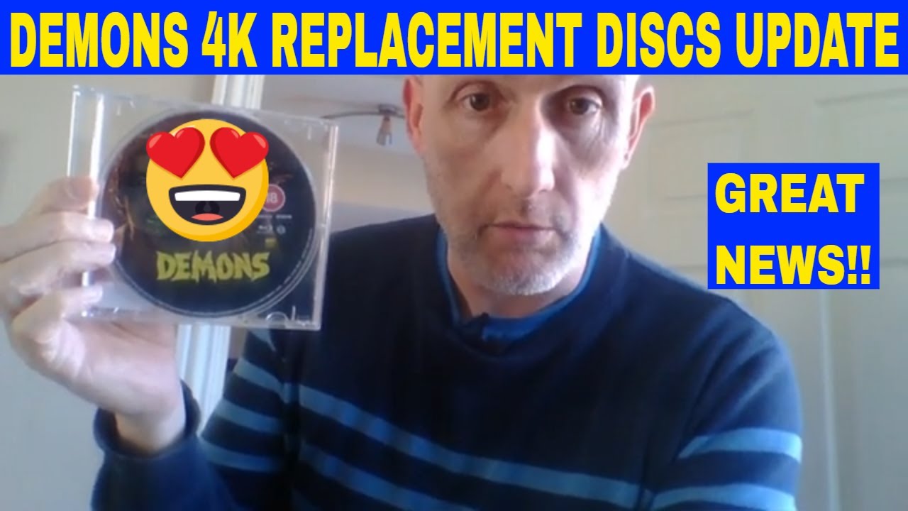 Arrow Video: Demons 4K and Blu Ray Replacement Discs update....GREAT ...