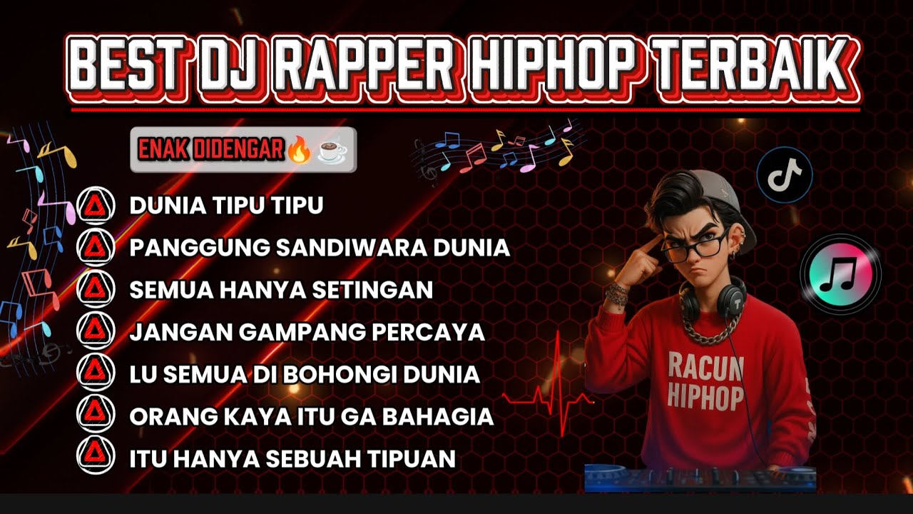 🎶LU SEMUA DI BOHONGI DUNIA😌 || BEST RAPPER HIPHOP TERBARU DAN TERBAIK ...