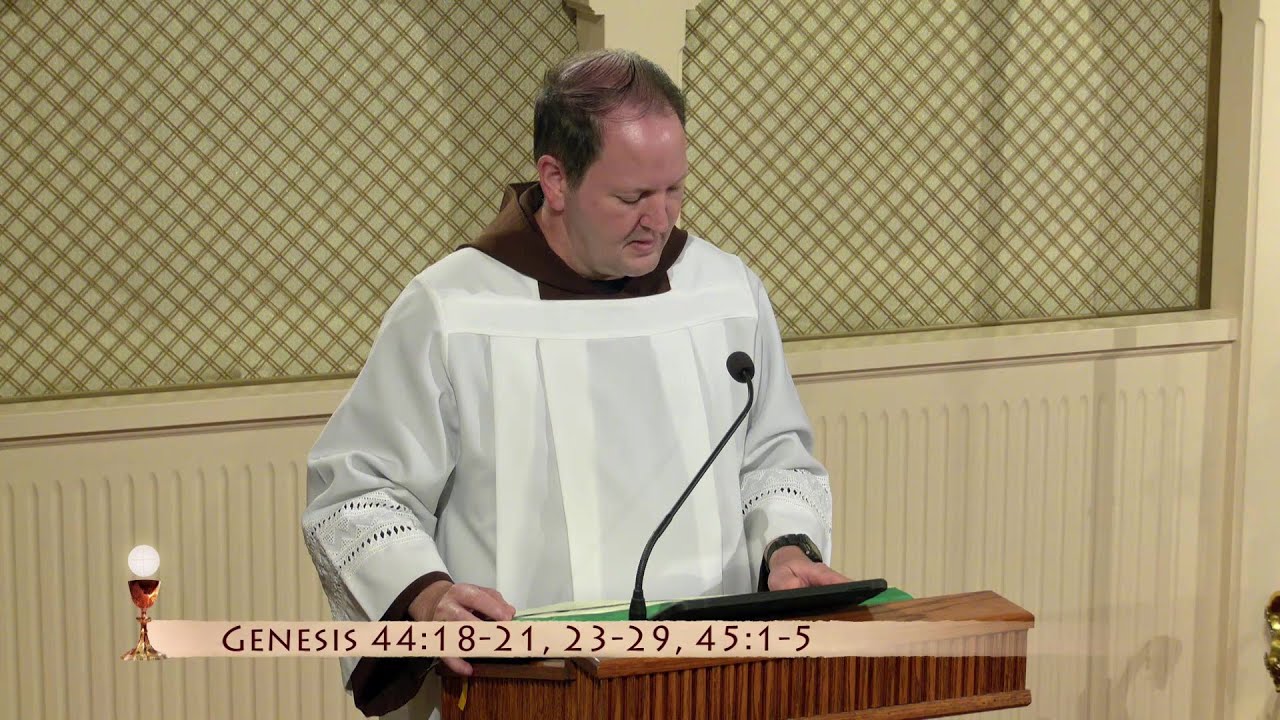 Lecturas y homilía - 2023-07-13 - P. Augustine Wetta, OSB - YouTube