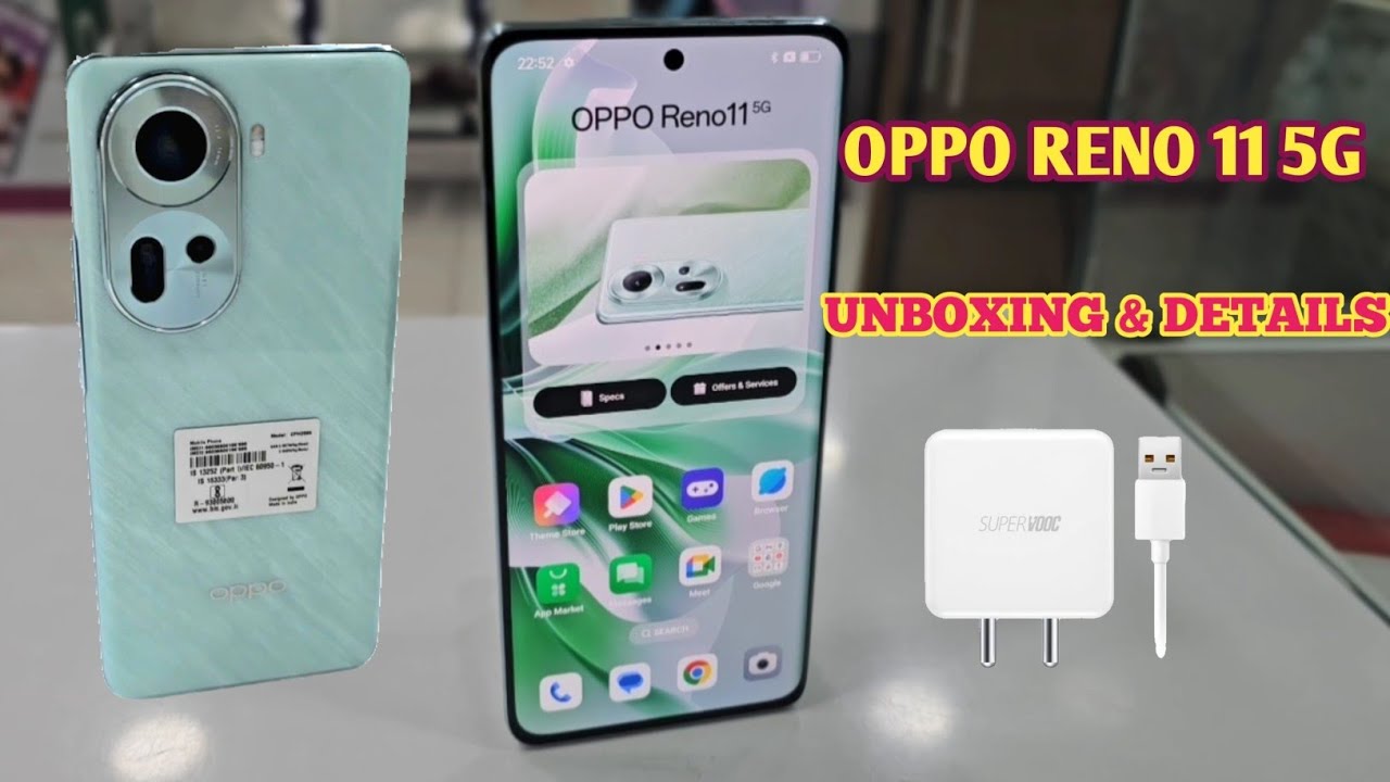 Oppo Reno 11 5G Unboxing And Details | Reno 11 5G Camera Test and ...