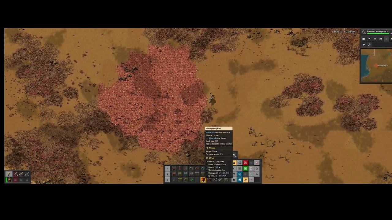 Factorio Destroyer Capsules - YouTube