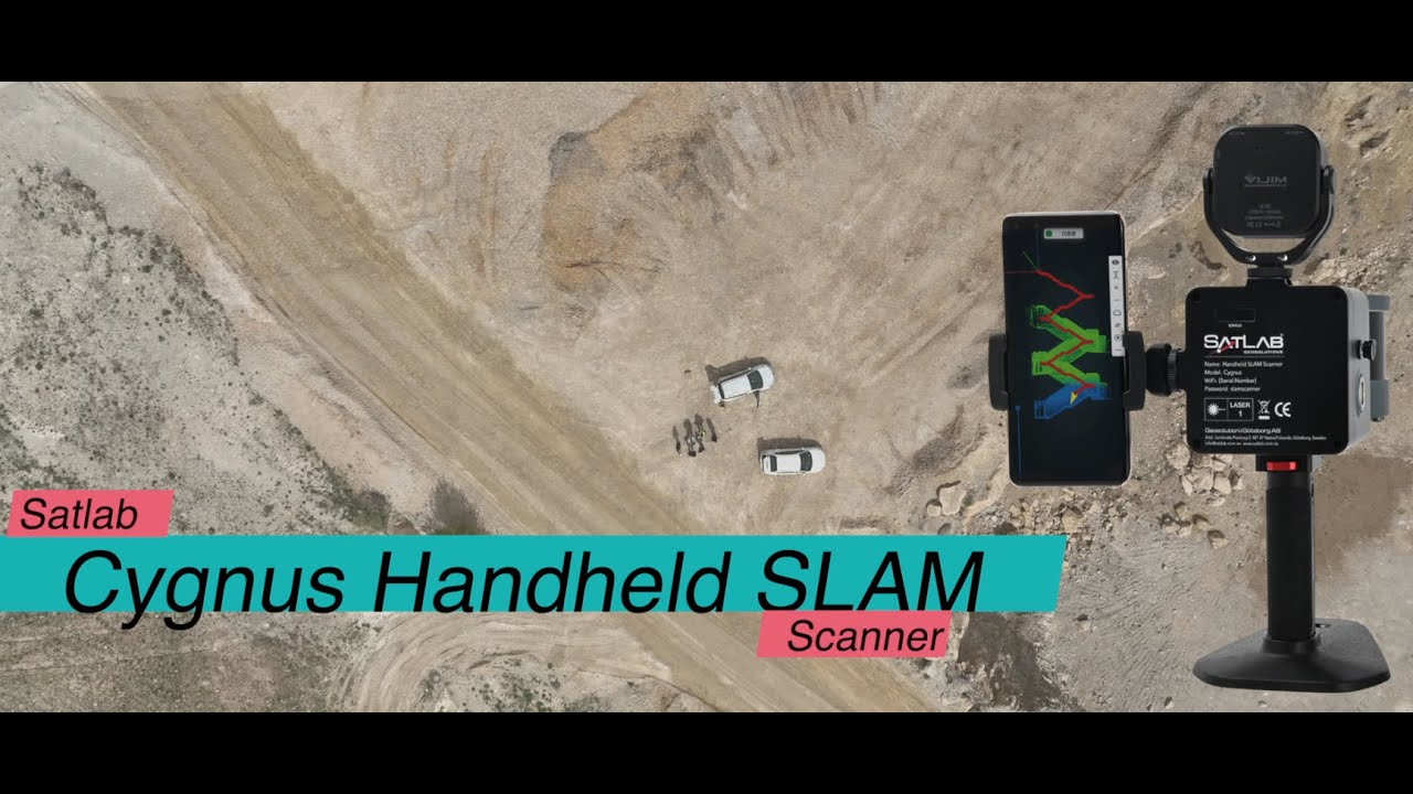 Satlab Cygnus - The Handheld SLAM Scanner - YouTube