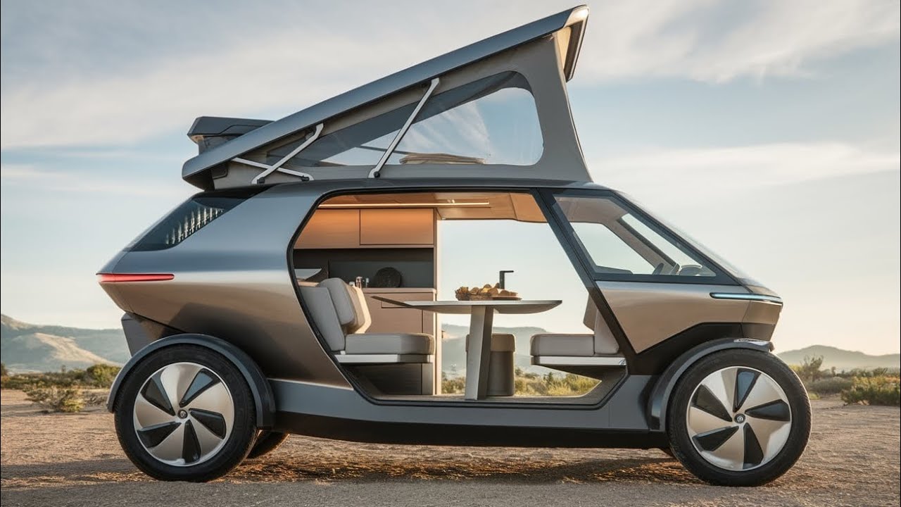 "Futuristic Camper Van with Modular Interior: A Closer Look" - YouTube