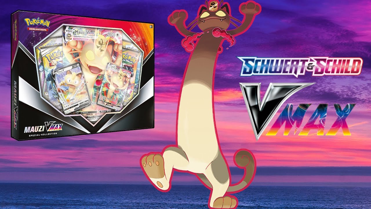 Mauzi VMax Box - Pokemon Booster Opening - YouTube