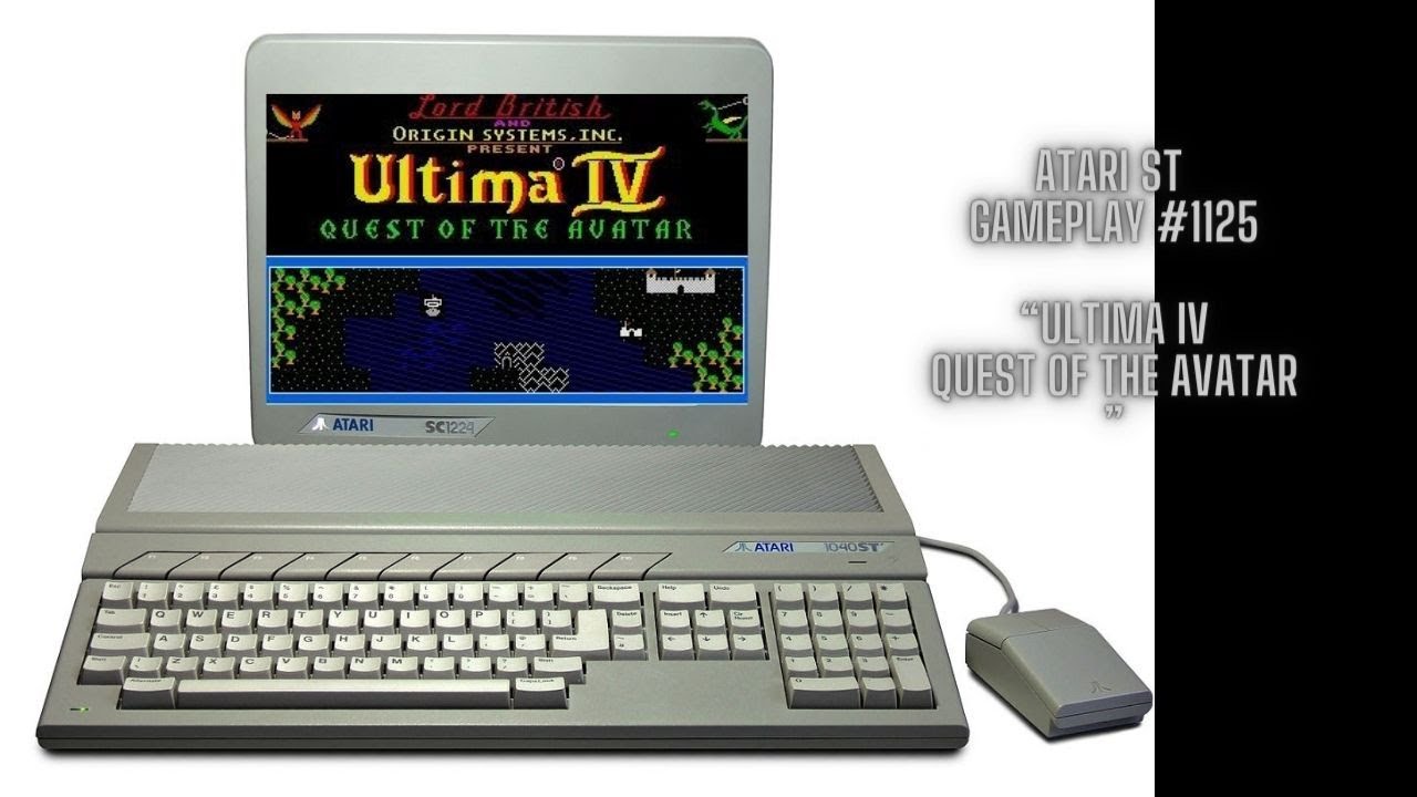 Ultima IV : Quest Of The Avatar (Atari ST / Gameplay #1125) - YouTube