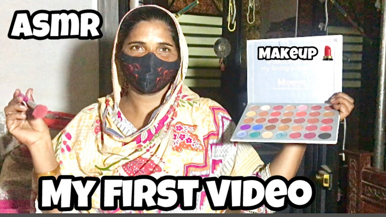 My first Asmr Makeup 💄 - YouTube