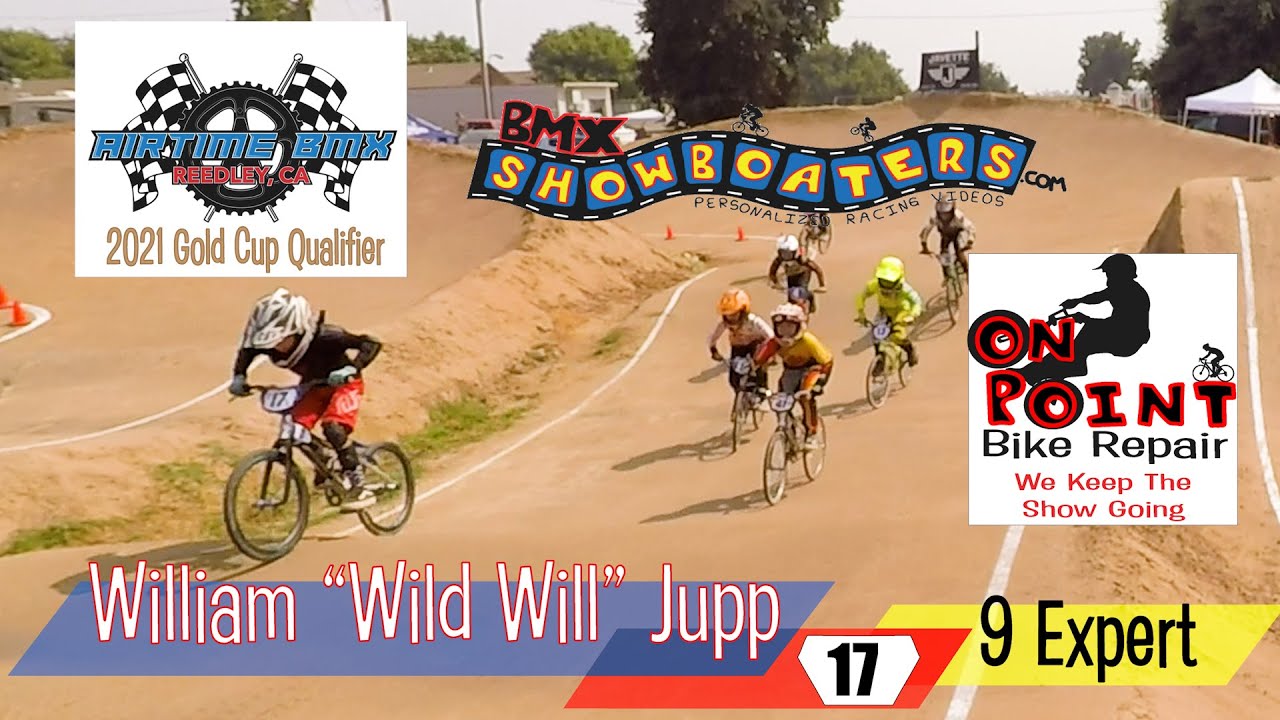 9 Expert William "Wild Will" Jupp/ 2021 Airtime BMX Gold Cup Qualifier ...
