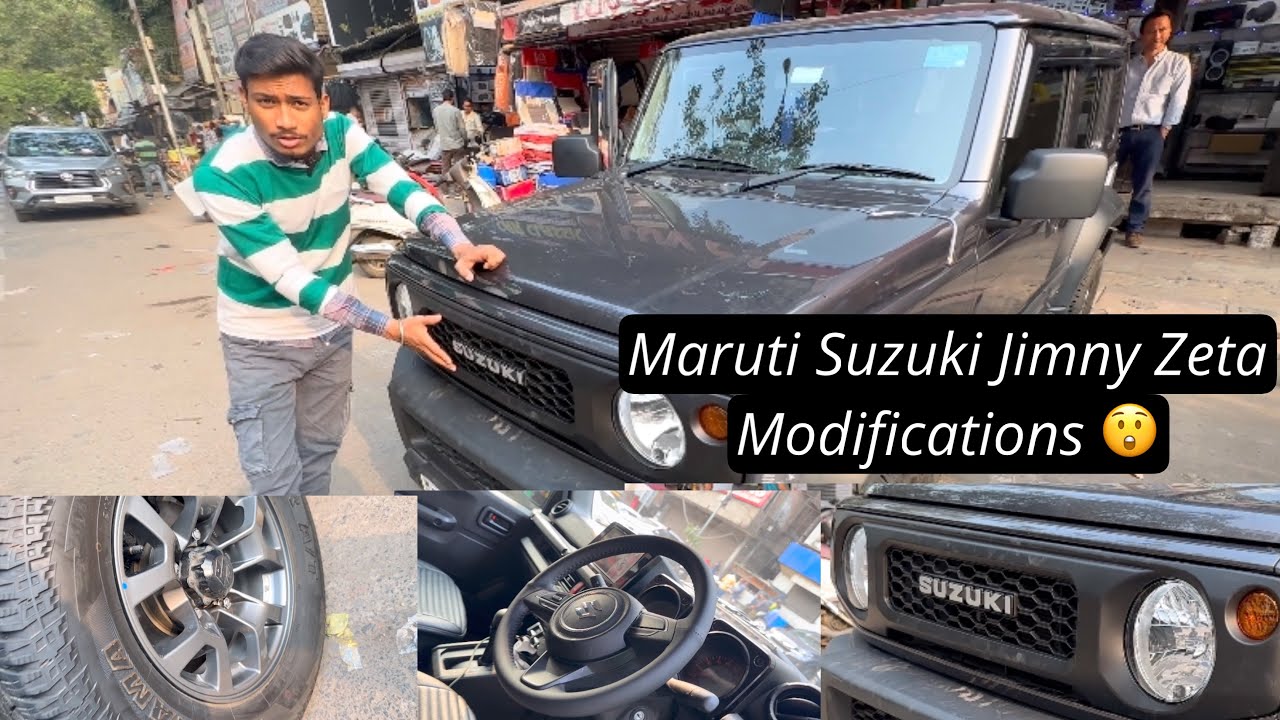 Maruti Suzuki Jimny Zeta Modification - YouTube