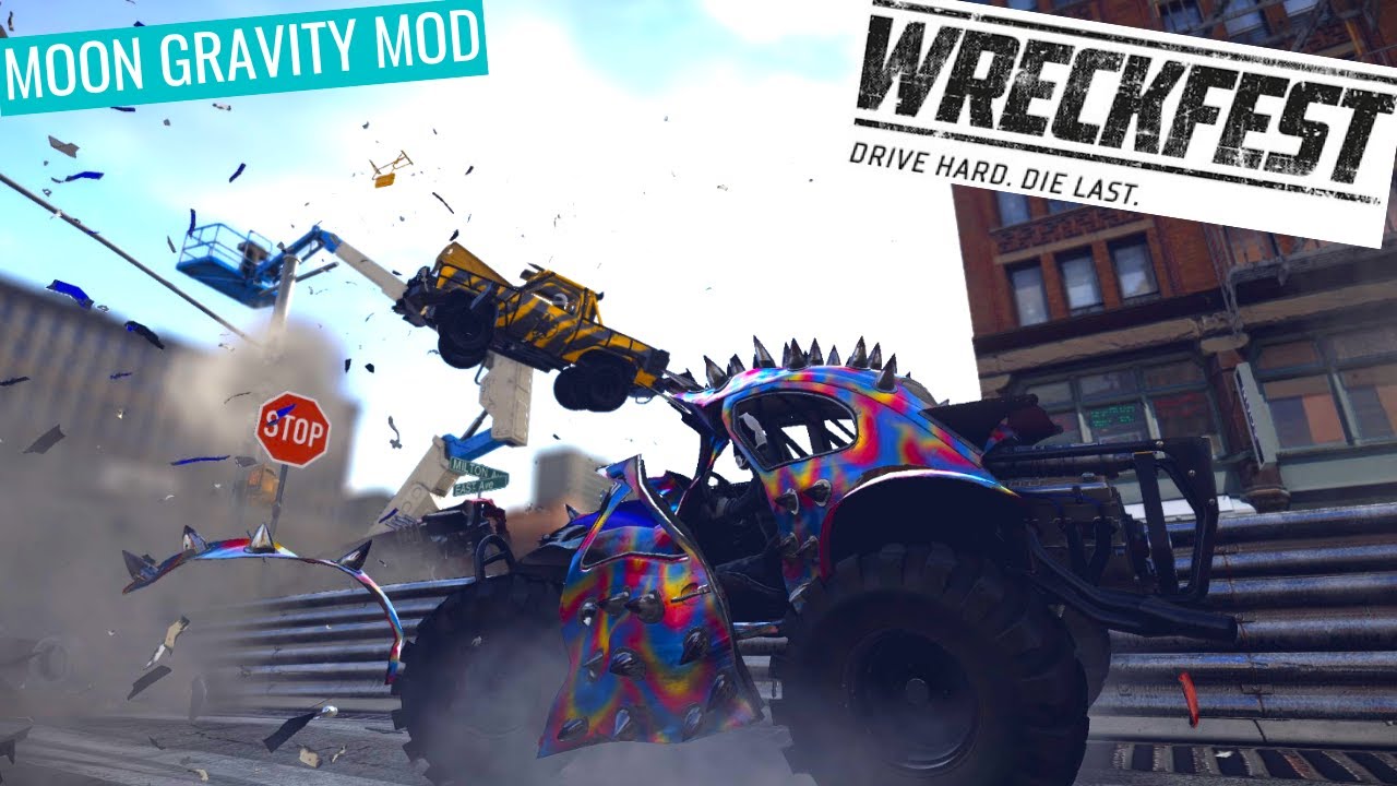 Wreckfest crashes | Pinball Mod | Moon Gravity | Wreckfest Crash ...