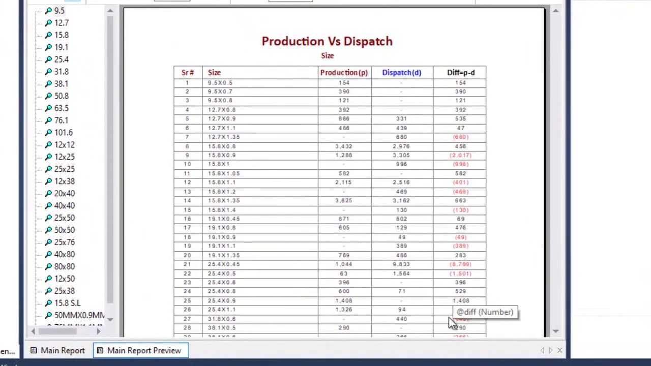 How to change Color and Style by formula in crystal report - YouTube