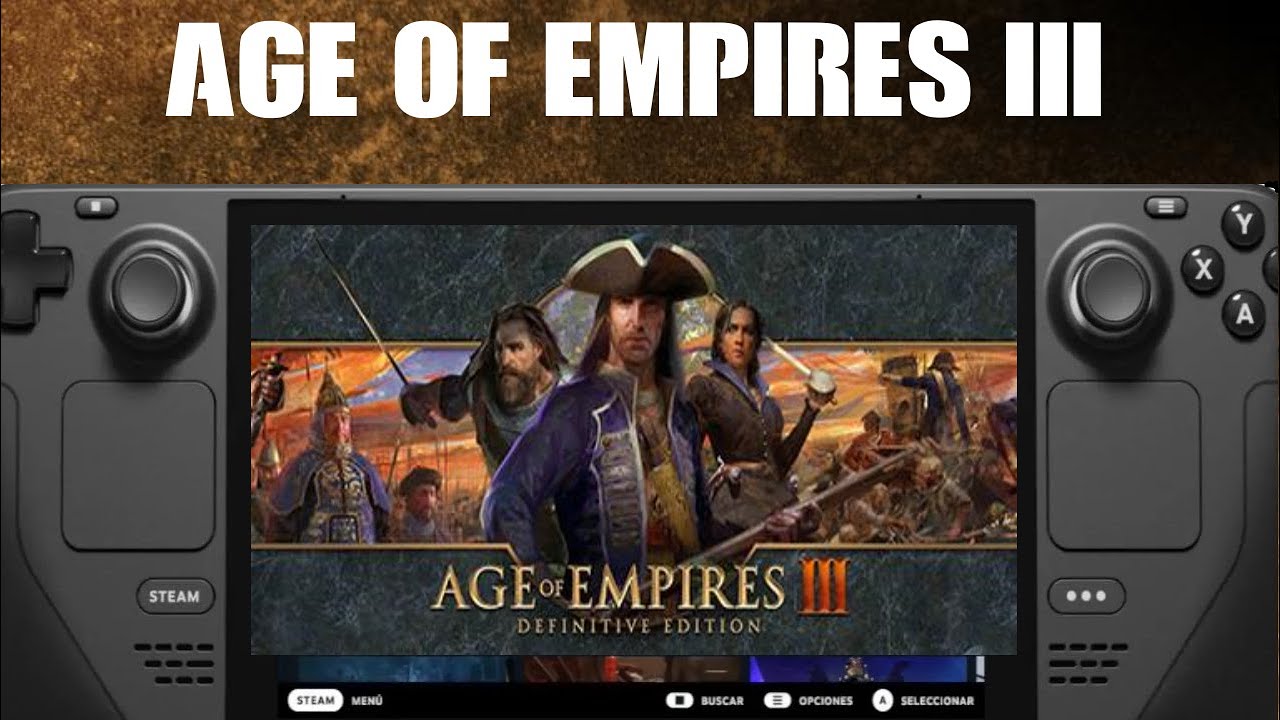 Age of Empires lll Definitive Edition - En Steam Deck - YouTube