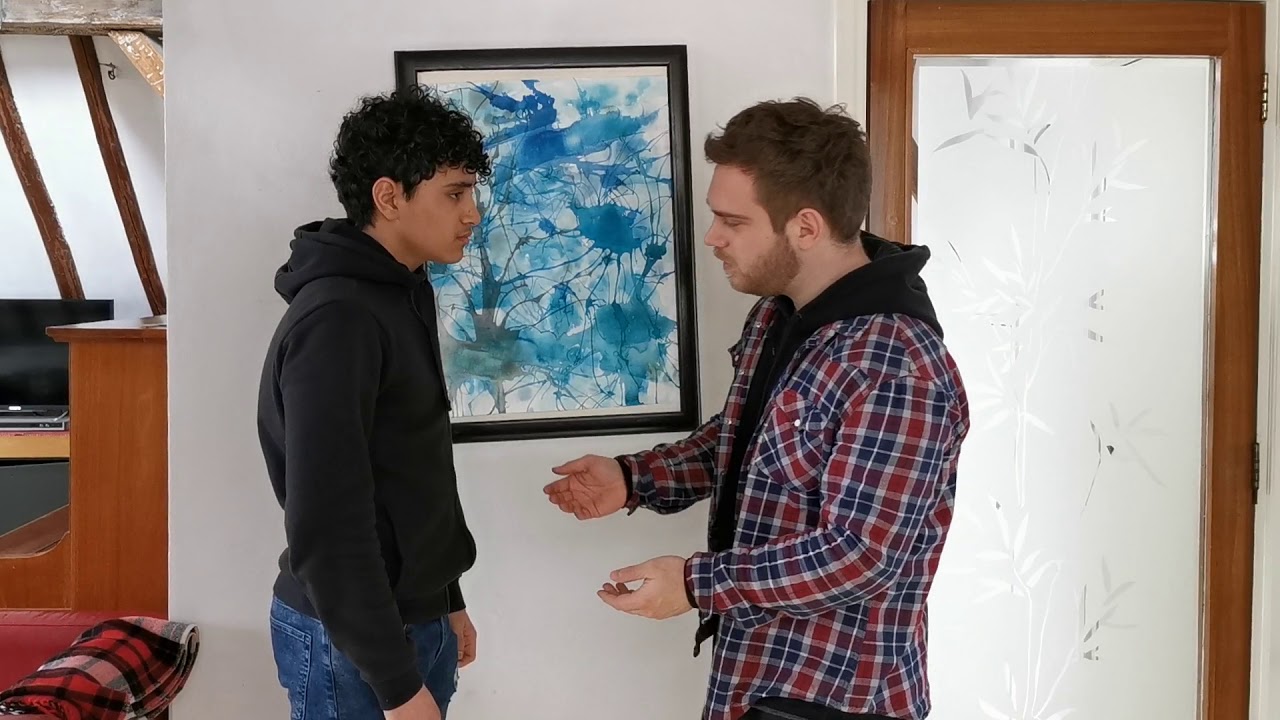 Rami & Isaac practice a scene, English Breakfast. - YouTube