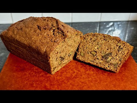 Spiced Courgette Loaf - Zucchini Bread - YouTube